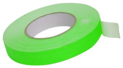 Bande Gaffa 25mm X 25m Fluorescent Vert Bande | eBay
