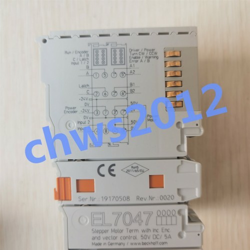 1 PCS BECKHOFF PLC module EL7047 in good condition | eBay
