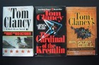 Tom Clancy 3 Book Paperback Lot | eBay