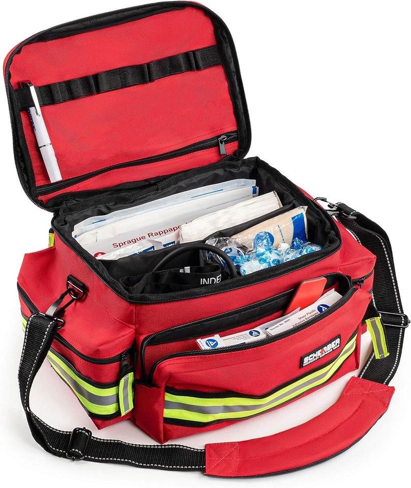 Trauma Bag Kit Large Aid First Responder Complete Stocked EMT EMS ...