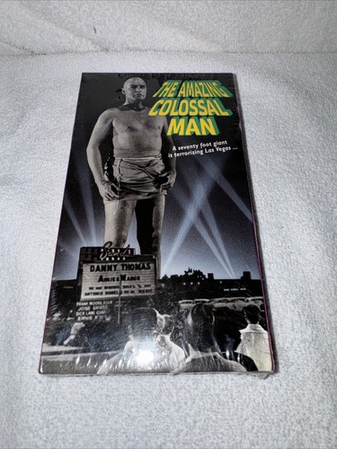 The Amazing Colossal Man VHS Columbia 1992 Horror Cult Classic Brand ...