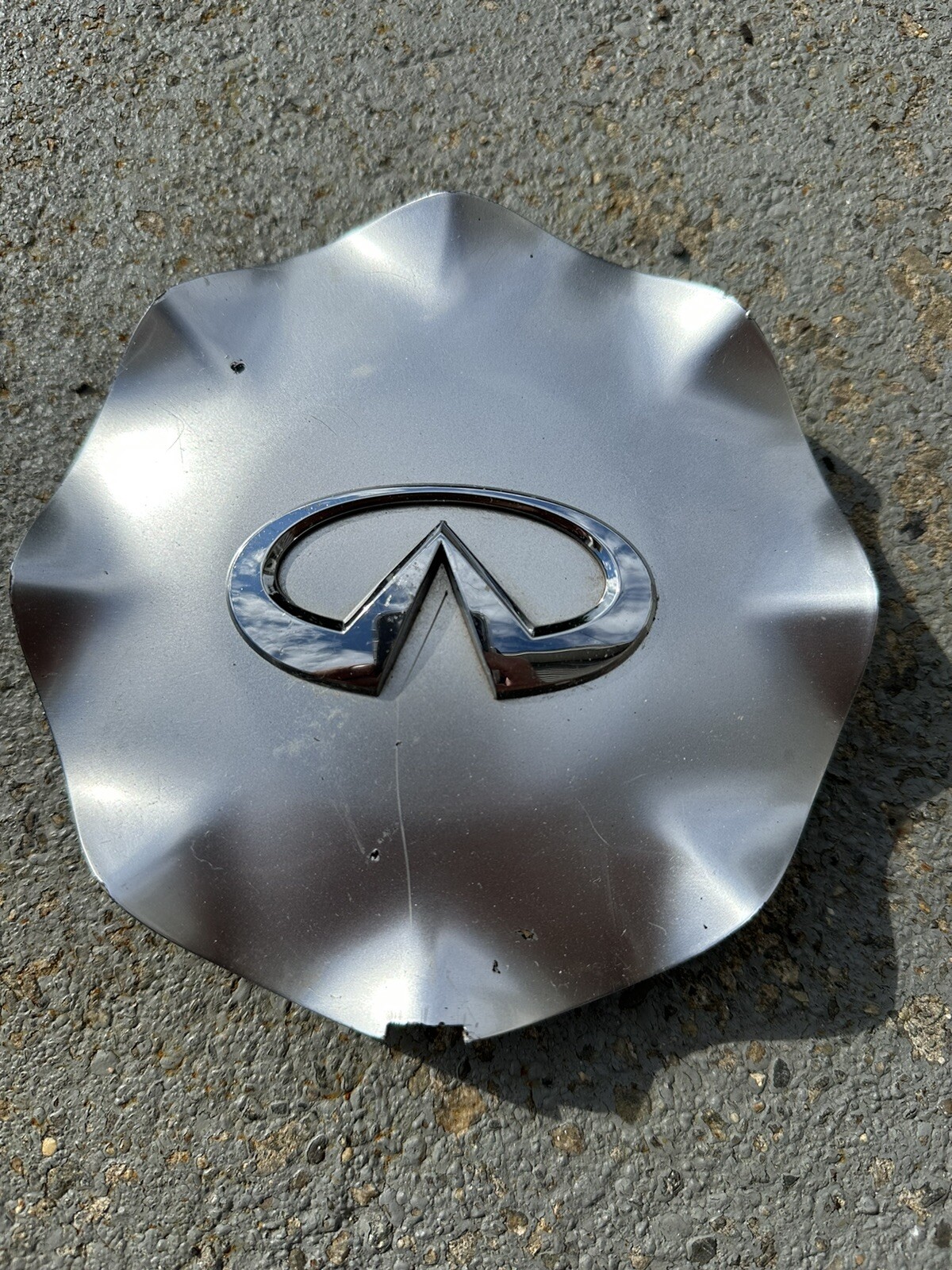 06 07 Infiniti M35 M45 Hyper Silver Aluminum Wheel Center Cap Hubcap | eBay