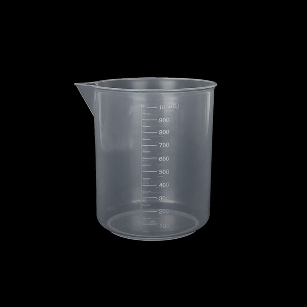 Precise Measurement 1000ml Plastic Measuring Beaker for Professional ...