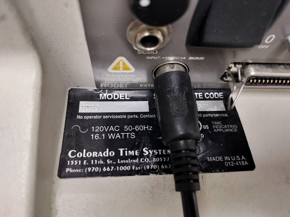 Colorado Timing Systems System 5 Portable Timer w/ Case | eBay