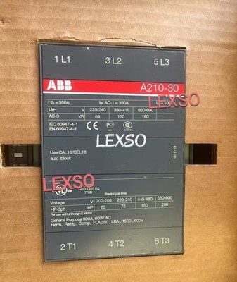 1PC ABB A210-30-11 Contactor 220-230V New In Box Expedited Shipping# | eBay
