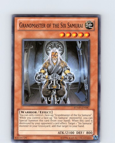 Yu-Gi-Oh TCG Grandmaster Of The Six Samurai RYMP-EN087 Unlimited Common ...