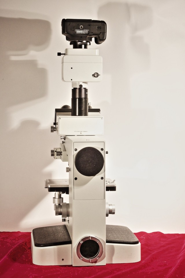 LEITZ ORTHOPLAN RESEARCH MICROSCOPE WITH DSLR-MILC CLASSIC FOUNDATION ...