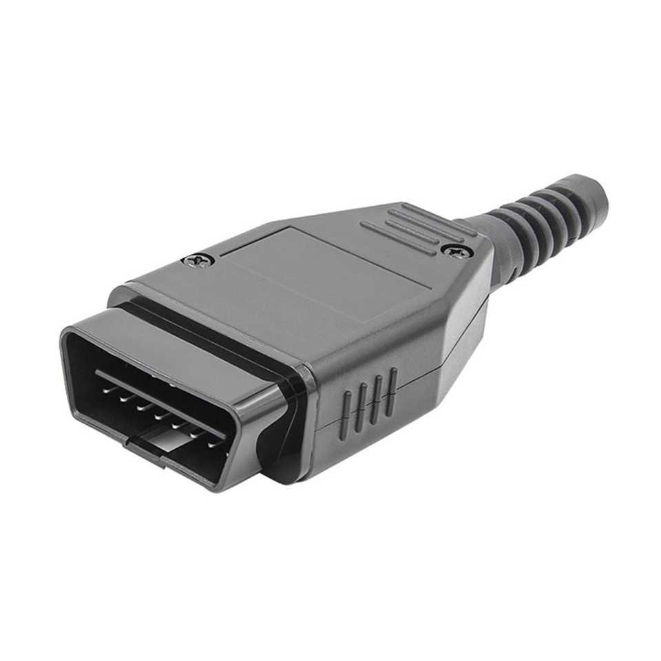 OBD2 OBD-II 16-pin Connector connection male OBD shell plug+shell+SR ...