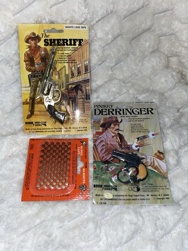 2 New NOS Edge Mark Mini Gun Series in Original Boxes Sheriff ...