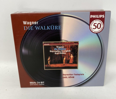 RICHARD WAGNER Die Walkure 4 CD Box Set Live Remastered w/ Slip Case ...
