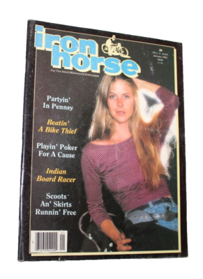 Iron Horse Magazine January 1983 Indian Board Racer Beatin' A Bike ...