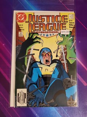 JUSTICE LEAGUE INTERNATIONAL #25 VOL. 1 HIGH GRADE DC COMIC BOOK CM70 ...