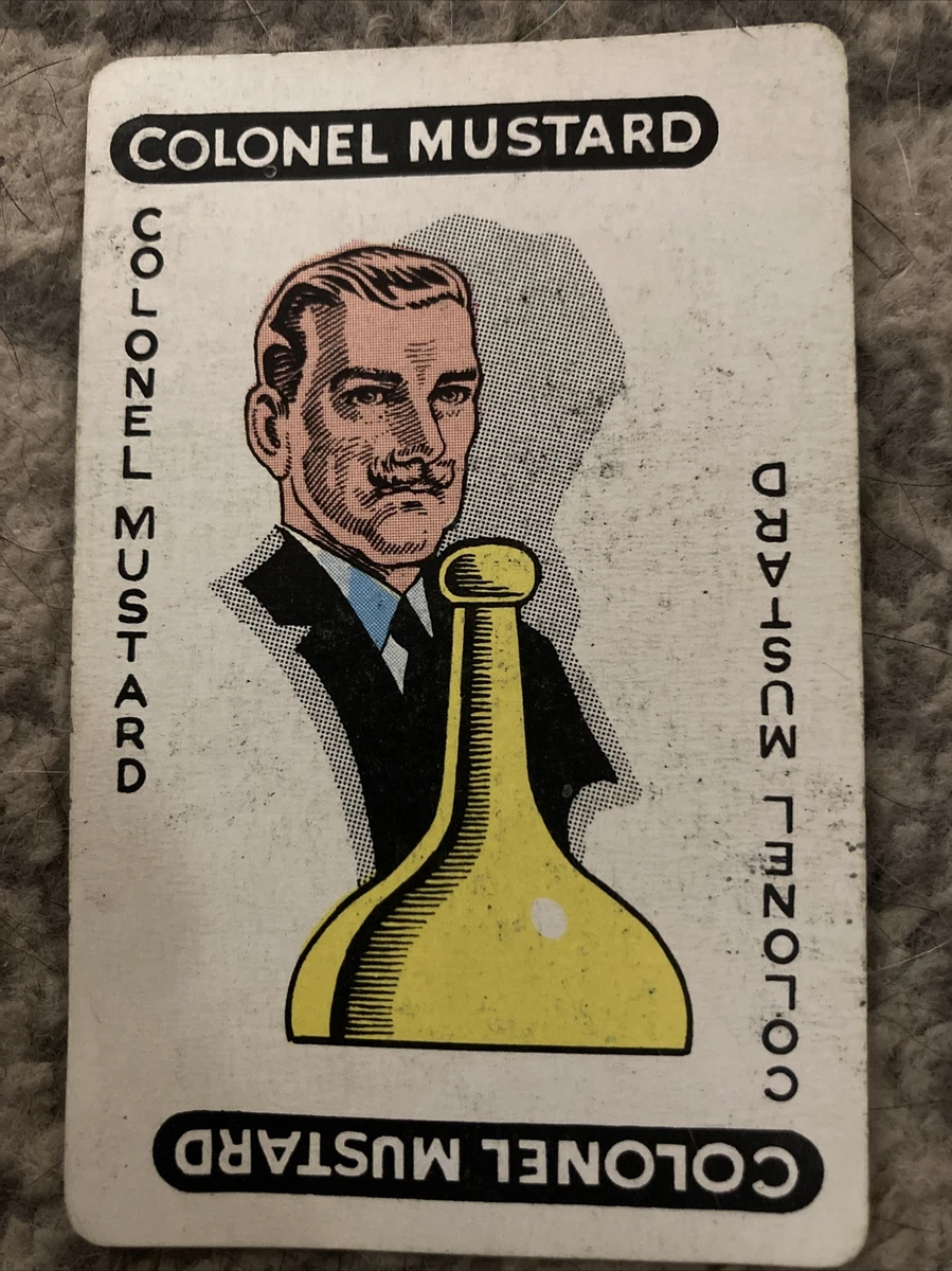 Colonel Mustard Clue Piece Playing