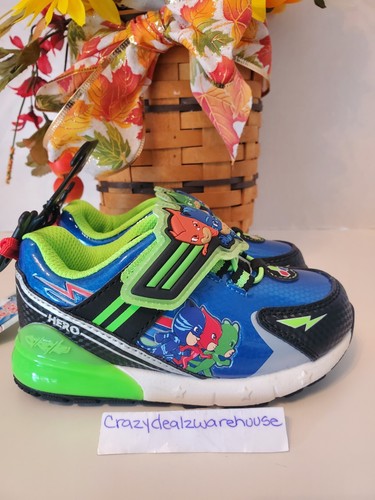 PJ Masks ~ Toddler Boys ~ Athletic Light Up Shoes Sneakers ~ size 7 | eBay