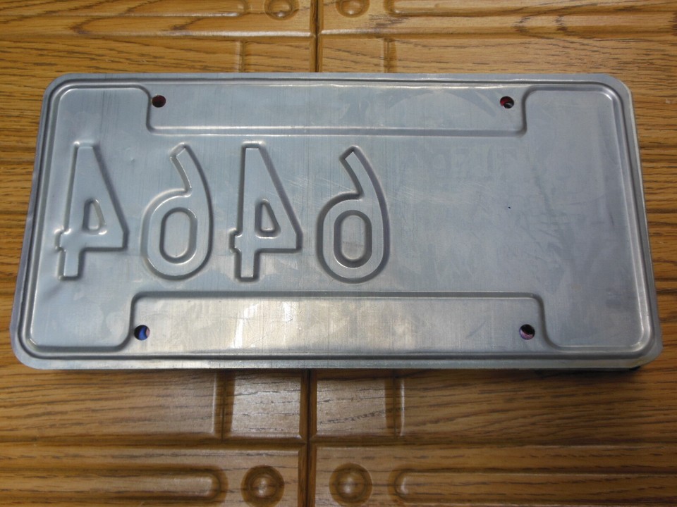 License Plate # 6464 = 1991 Indiana Disabled American Veteran Neat ...