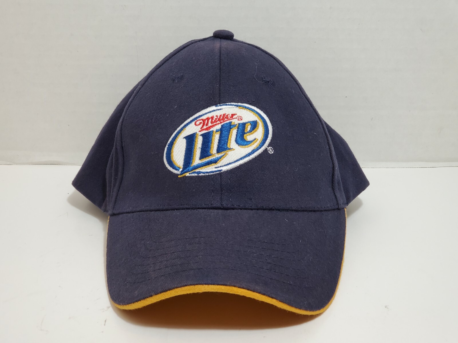 VINTAGE Miller Lite Hat Acme Blue Cap Hat Beer Fishing Beach Sports | eBay