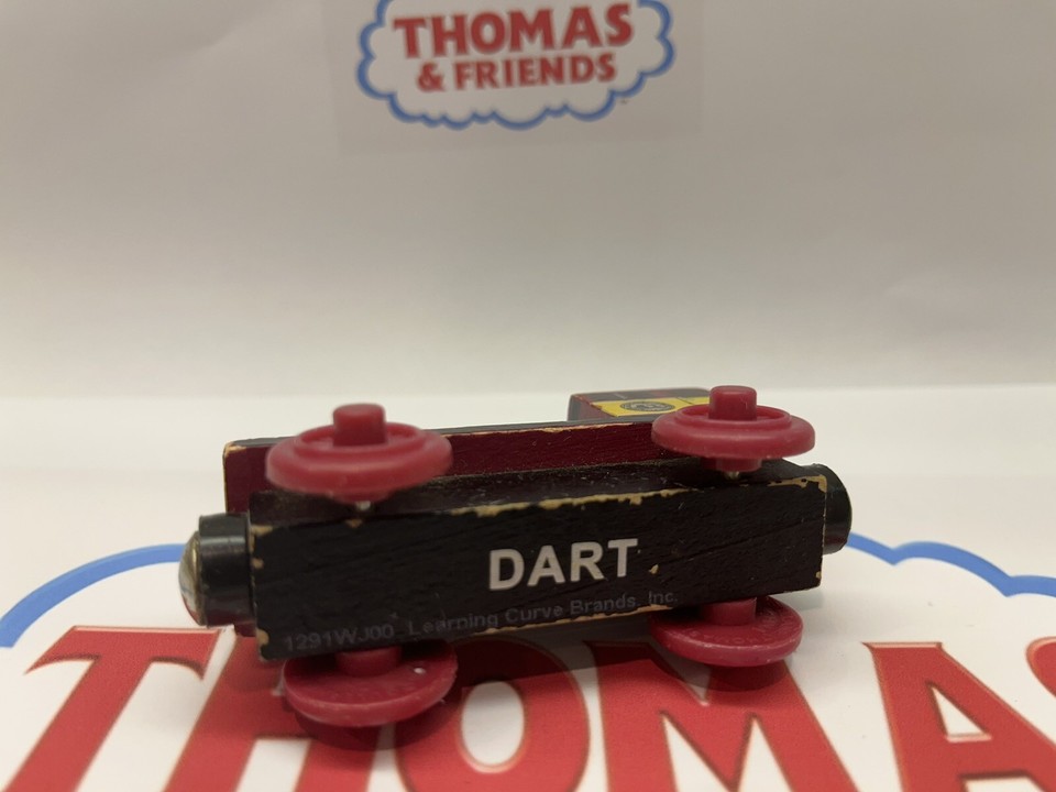 Thomas And Friends Dart Wooden Railway Tank Engine Friends 2003 Maroon ...