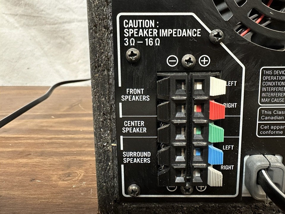 JVC TC-C30 5 Disc DVD Home Theater System | 5.1 Surround | Tested ...