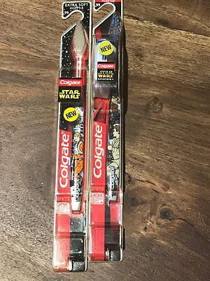 Star Wars and Star Wars Episode 1 Colgate Toothbrushes New in Package ...