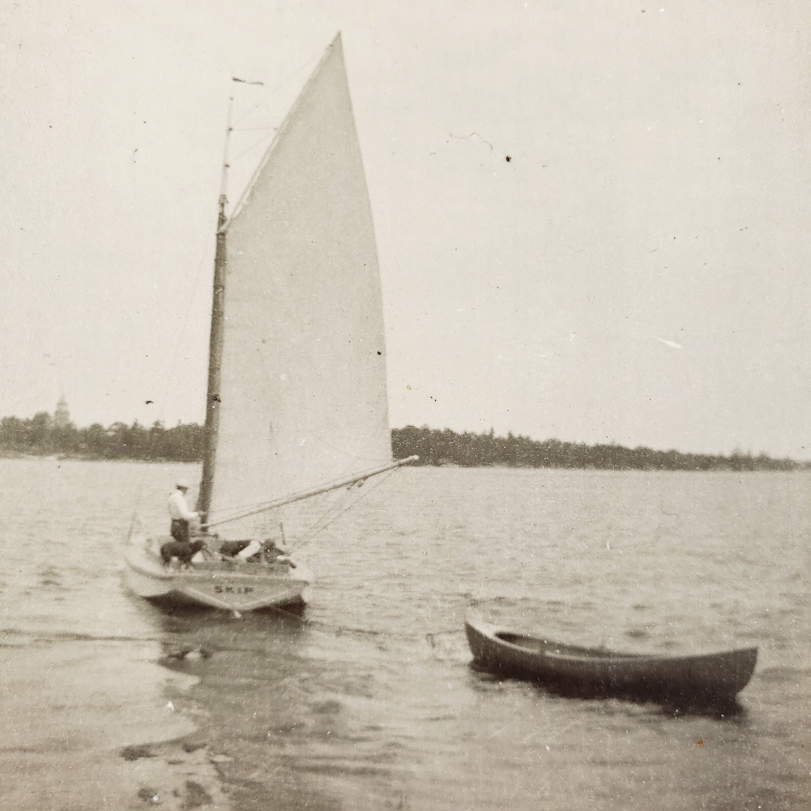 New York Skip Boat Photo c1897 Alexandria Bay St Lawrence River ...