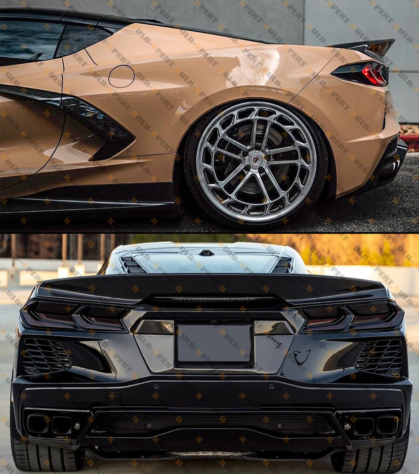 GLOSS BLACK DUCKBILL HIGHKICK REAR TRUNK SPOILER WING FOR 20-25 ...