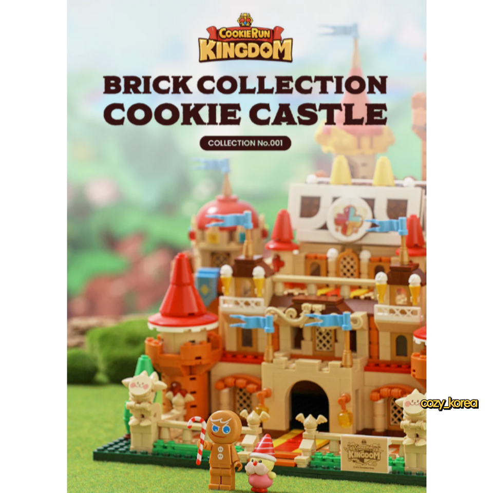 Cookie Run KINGDOM Brick Collection COOKIE CASTLE Official Limited ...