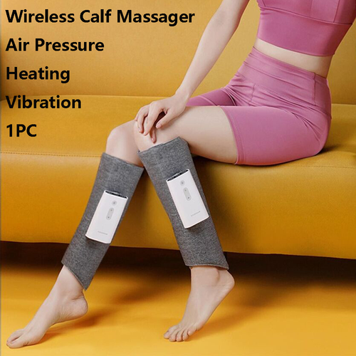 Calf Leg Electric Massager Heated Air Compression Circulation Wraps ...
