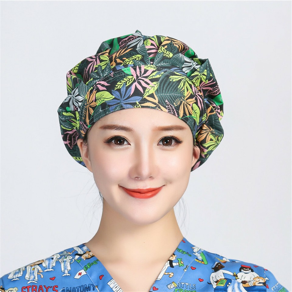 Women Men Unisex Working One Size Colorful Printed Hat/Cap New ...