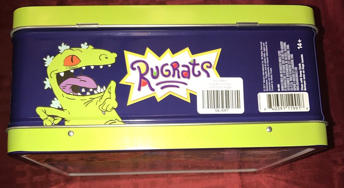 Rugrats Lunch Box With 500pc Puzzle Don't Be A Baby New | eBay