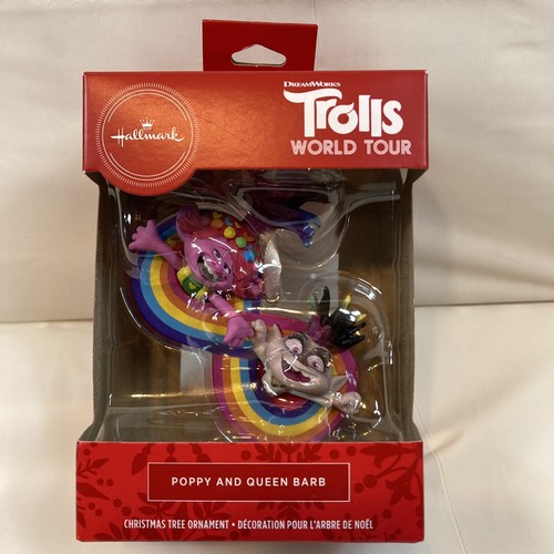 Hallmark Redbox 2020 Trolls World Tour Poppy & Queen Barb Christmas ...