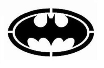 BATMAN Large Stencil Template Airbrush Paint 5 1/4" X 9 1/2" | eBay