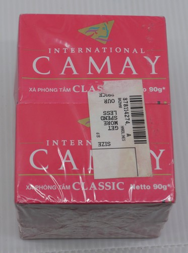 SEALED 4-PACK OF CAMAY INTERNATIONAL CLASSIC SOAP, 90 GRAM BARS ...