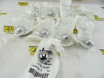 9 NEW SOLID STEEL BALL HANDLE KNOBS 1-3/8" DIAMETERS 1/4"-20 THREADS ...