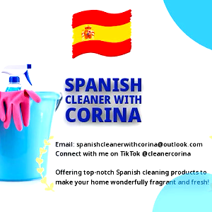 Spanish Cleaner with Corina | eBay UK Stores