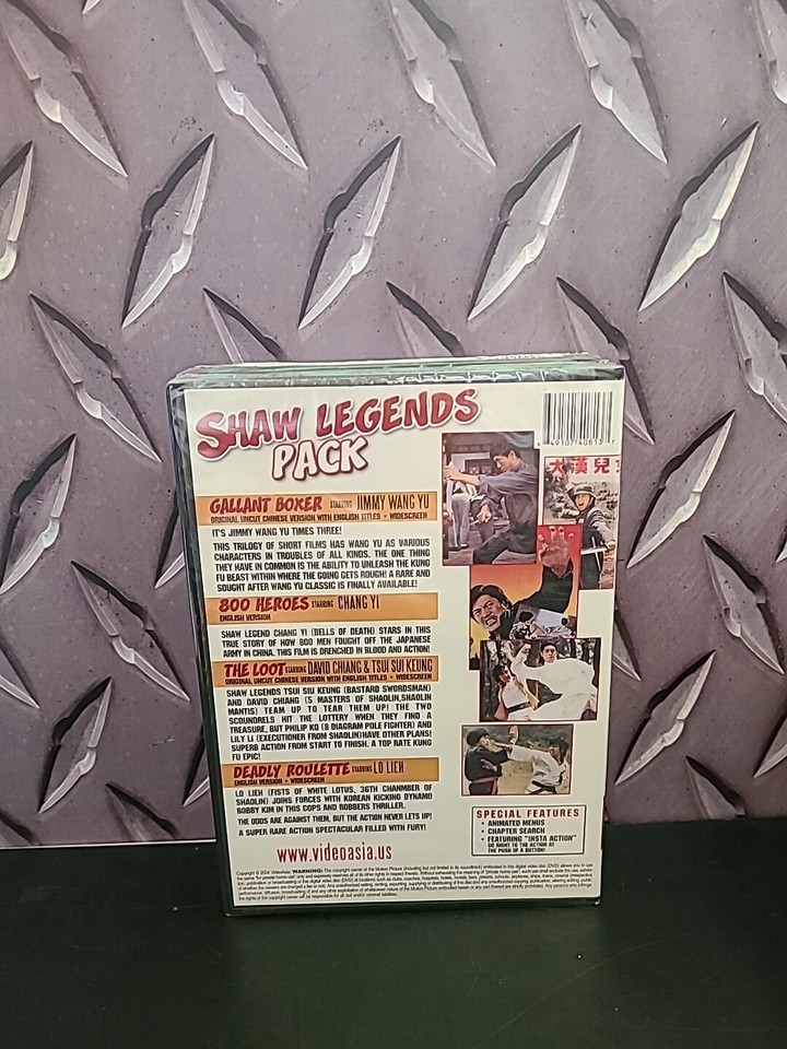 Shaw Legends Pack (DVD) The Loot, Gallant Boxer, 800 Heroes, Deadly ...