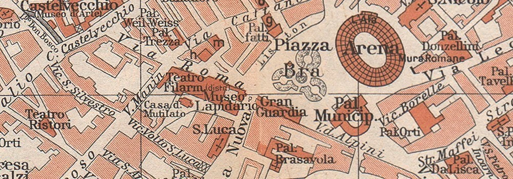 Bologna Italy Map City Centre