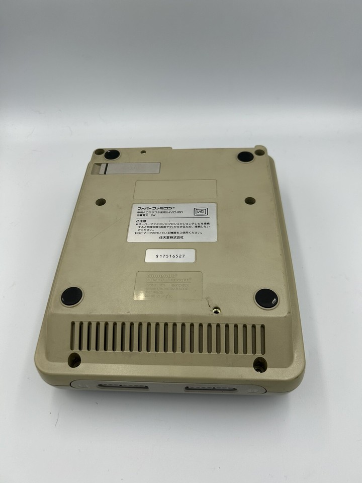 Nintendo Super Famicom Console & 2controllers w/box - Gray - Tested ...