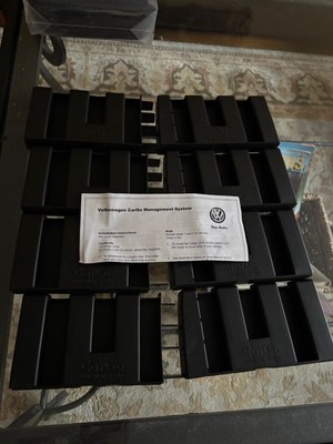 VW Volkswagen CarGo Cargo Management System OEM Blocks Organizer 8 ...