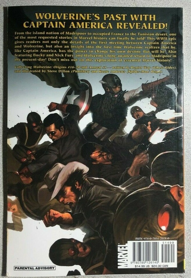 WOLVERINE: ORIGINS volume 4: Our War (2008) Marvel Comics TPB VG++ | eBay