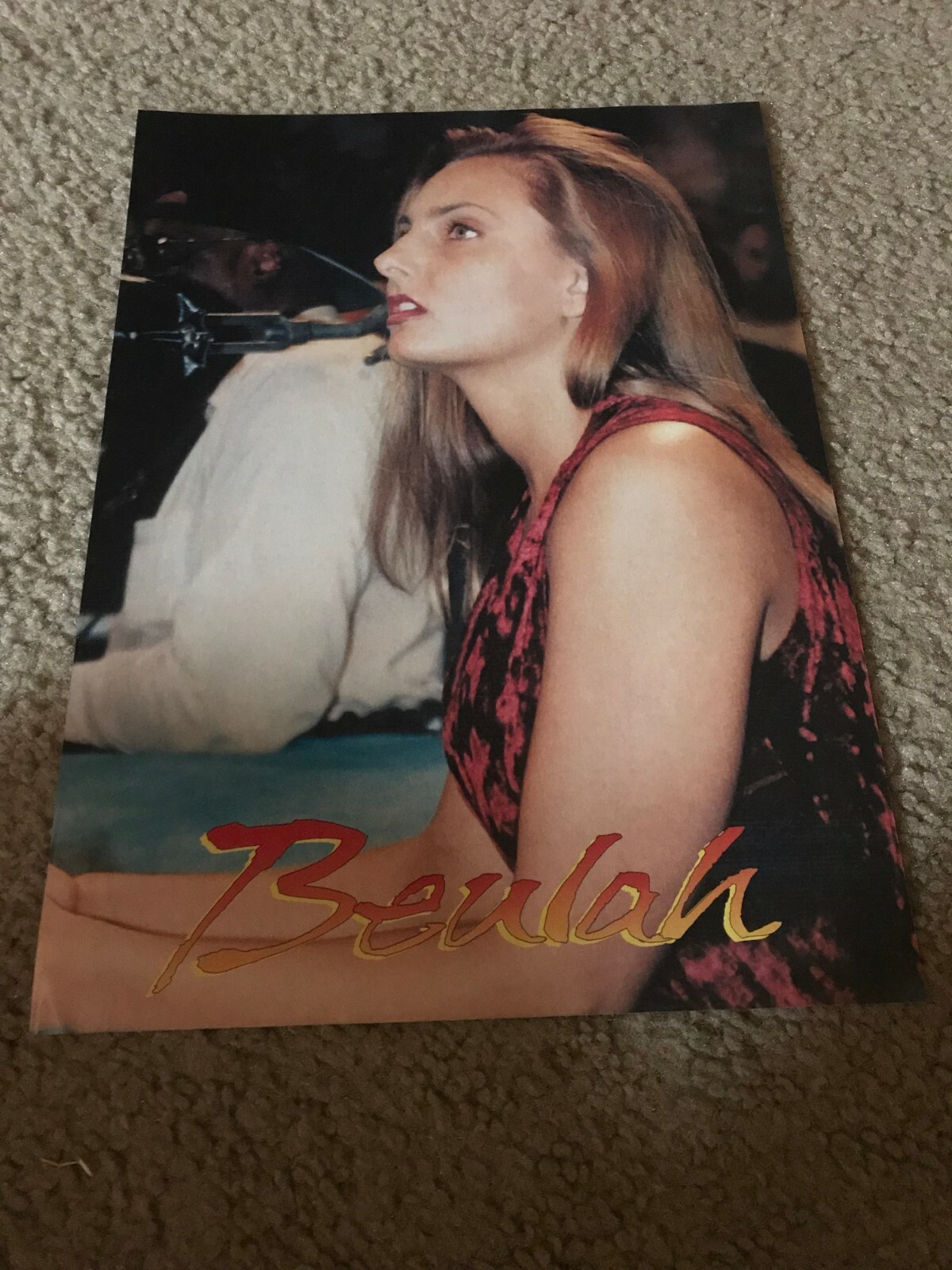 Vintage ECW BEULAH MCGILLICUTTY Wrestling Photo Pinup DIVA 1997 1990s RARE | eBay