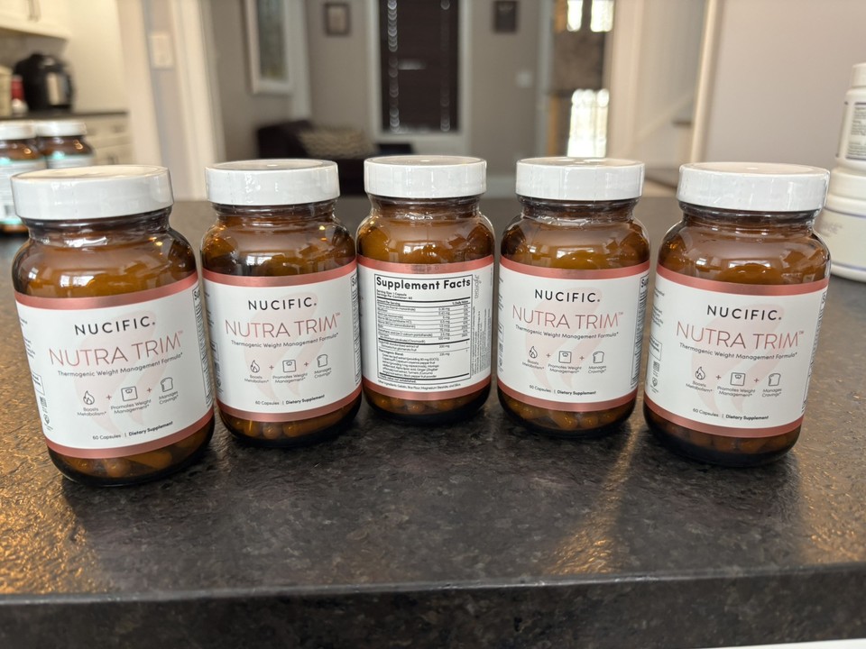 NUCIFIC Nutra Trim Thermogenic Weight Management Supplement 300 ...