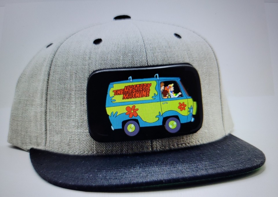 Scooby Doo Mystery Machine Hat,Metal Removeable Patch ,Decky Snapback | eBay