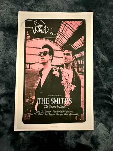Morrissey Signed The Smiths Poster – Hand Signed Autograph w/ COA -Free ...