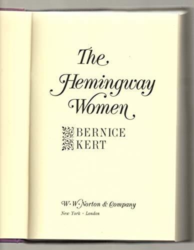 The Hemingway Women by Kert, Bernice Hardback Book The Fast Free ...