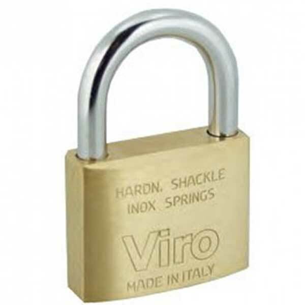 Set 6 Padlock Brass VIRO Mm 50 Arco Normal - a 303 Hardware for sale ...