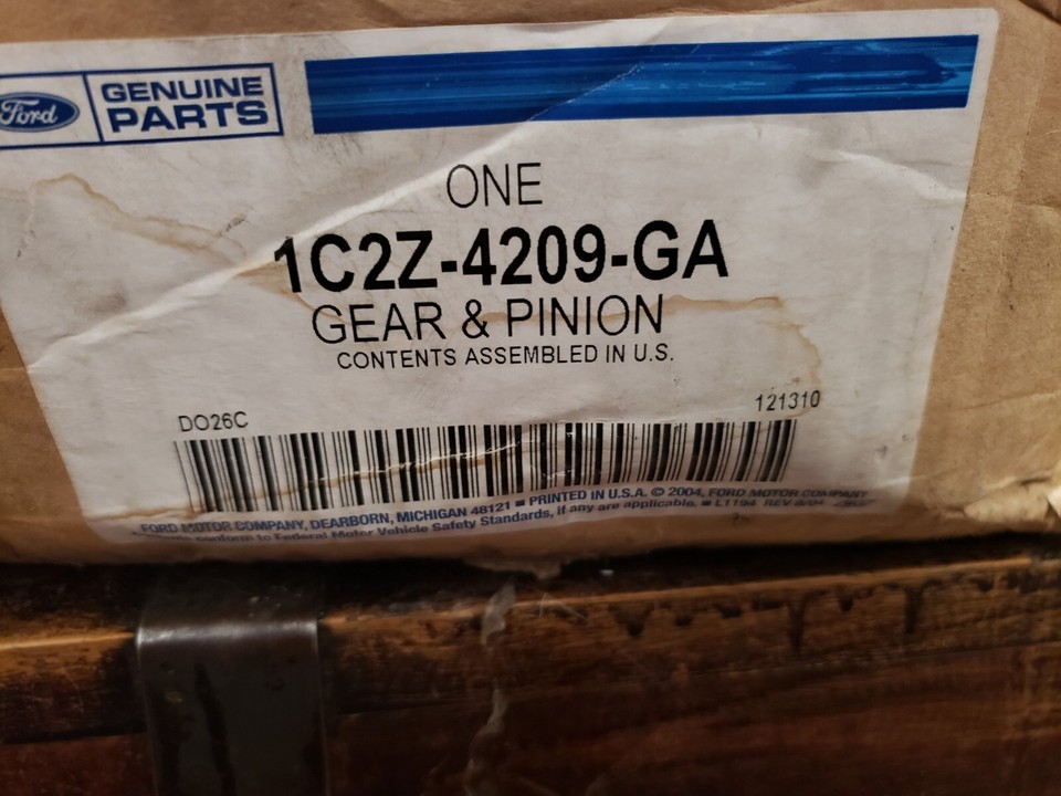 FORD MOTOR COMPANY GENUINE PARTS GEAR & PINION PART # 1C2Z-4209-GA | eBay