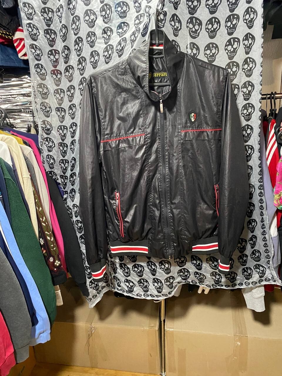 VTG Ferrari Racing Jacket Red Formula 1 - Gem