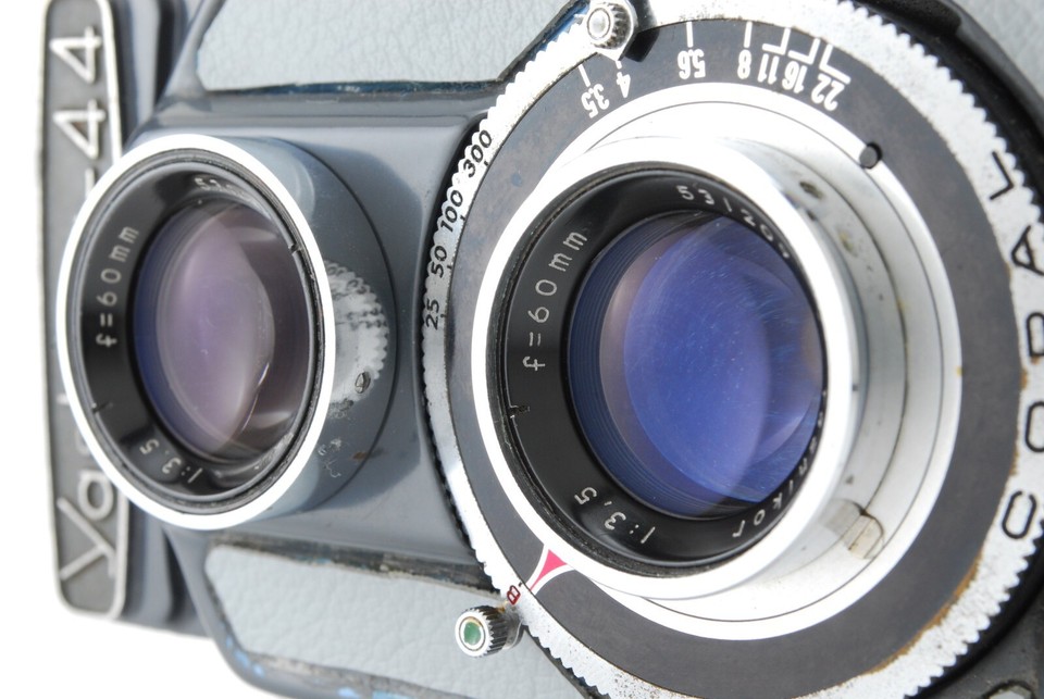 [Near MINT] YASHICA Yashica 44 A TLR Film Camera Yashikor 60mm f3.5 ...