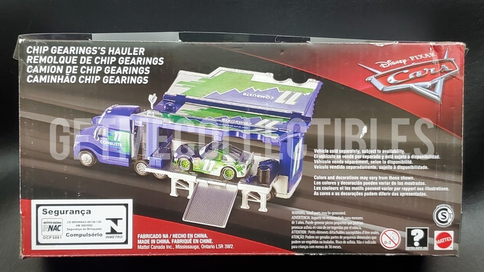 DISNEY PIXAR CARS CHIP GEARINGS COMBUSTR HAULER 2018 SAVE 6% GMC | eBay