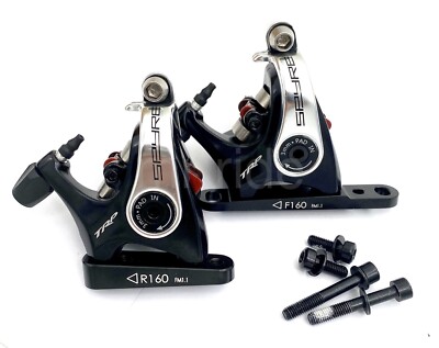TRP SPYRE Flat Mount Mechancial Brake Caliper Front / Rear / Set W/O ...